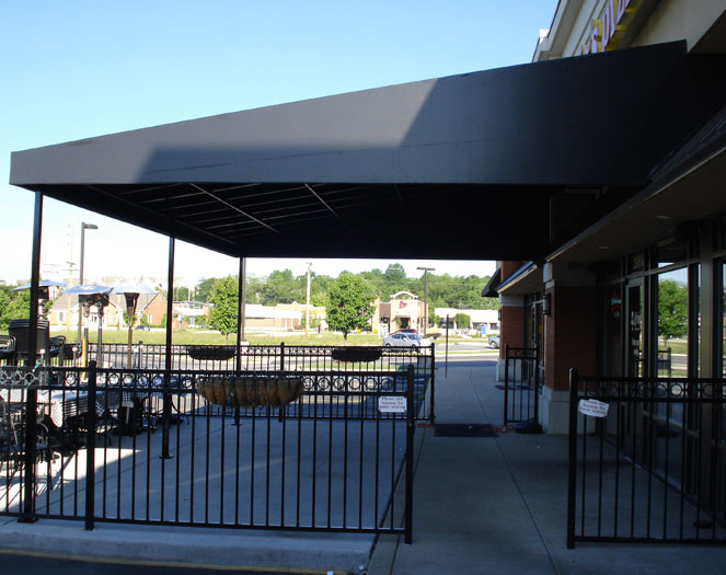 Commercial Fabric Awnings | Commerical Canopies | Fabric Awning ...
