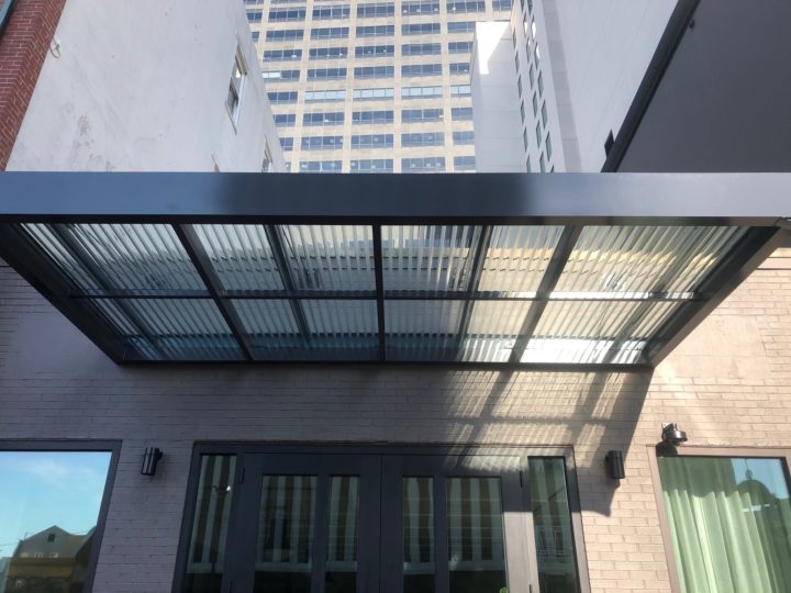 Polycarbonate Awnings & Canopies | Glass Awnings & Canopies